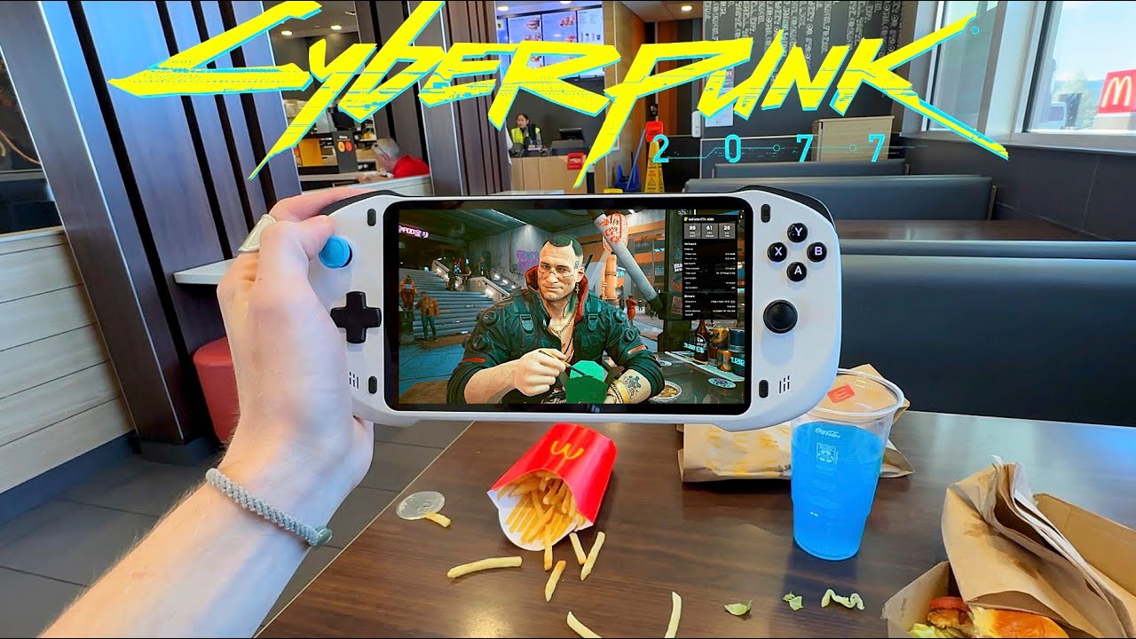 Cyberpunk 2077 on a flip phone....I tested cloud gaming - Cyberpunk ...