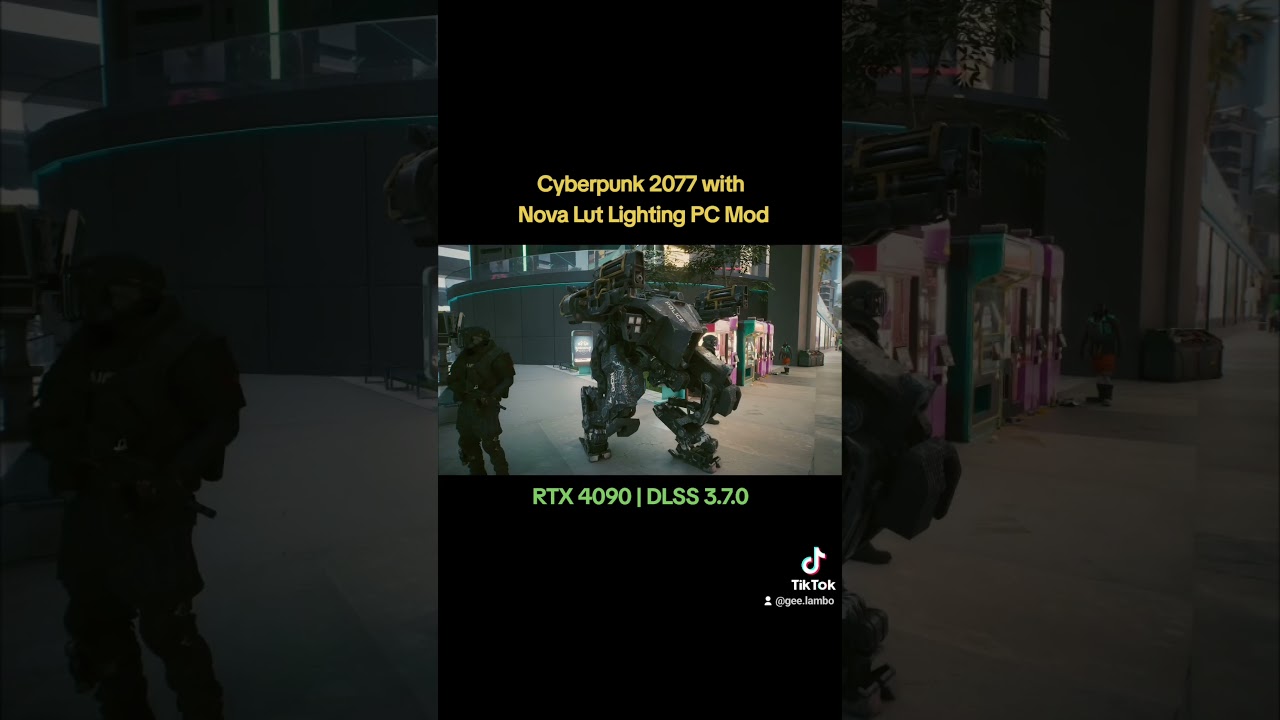 Cyberpunk 2077 with Nova Lut Lighting PC Mod - Cyberpunk 2077 videos