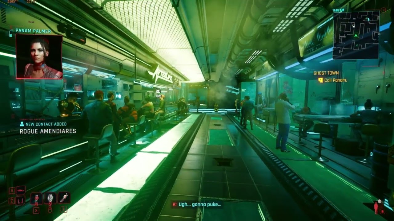 V’s first impression of Panam - Cyberpunk 2077 - Cyberpunk 2077 videos