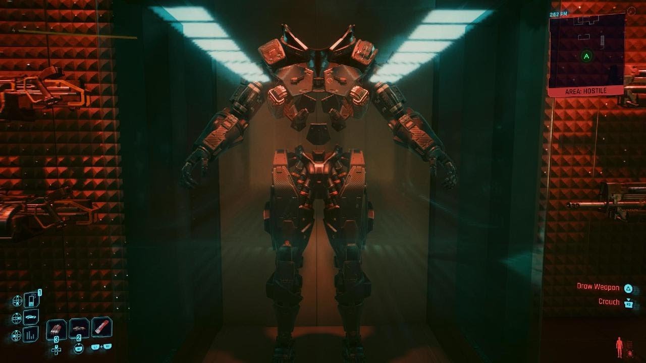 Cyberpunk 2077 Adam Smasher's Ebunike Office - Cyberpunk 2077 videos