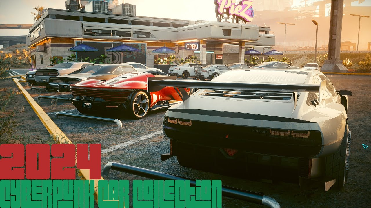 My Cyberpunk 2077 Custom Car Collection - Cyberpunk 2077 videos