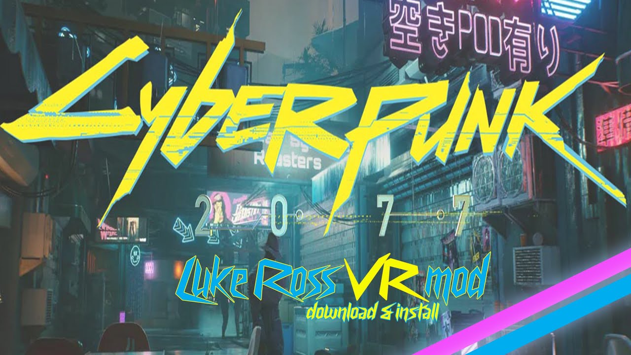 cyberpunk 2077 Luke Ross mod, download and install! - Cyberpunk 2077 videos