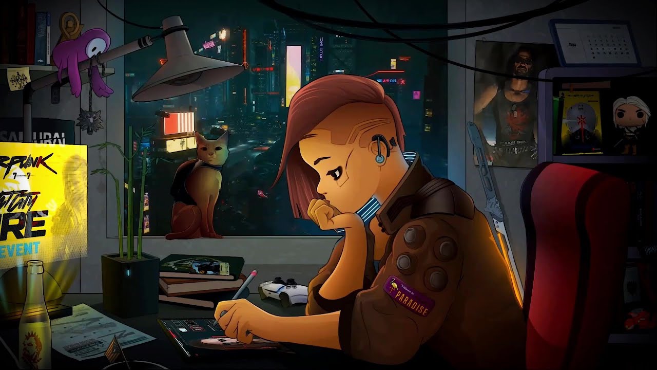 Cyberpunk 2077 Lo-Fi Beats Playlist | Night City Chillhop Radio ...