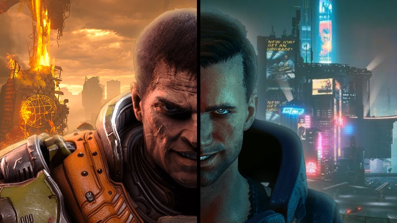 DOOMGUY in Cyberpunk 2077 [2.0 Edition] - Cyberpunk 2077 videos