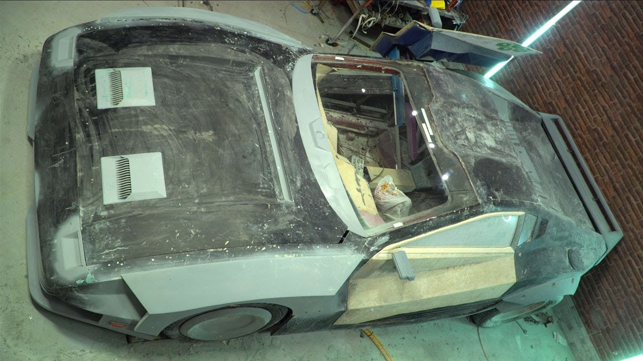 Elements of the hood. Quadra V-Tech from Cyberpunk 2077. Part 30 ...