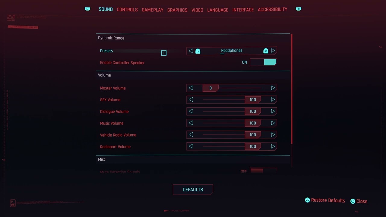 How To Change Audio Presets In Cyberpunk 2077 - Cyberpunk 2077 videos