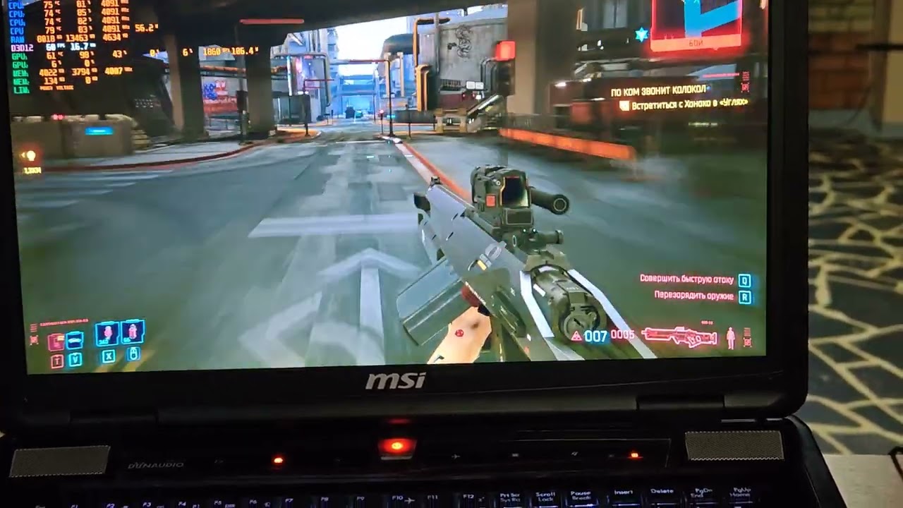 Msi gt 70 2OD,gtx1070 mxm, i7 4930mx,Cyberpunk 2077 - Cyberpunk 2077 videos