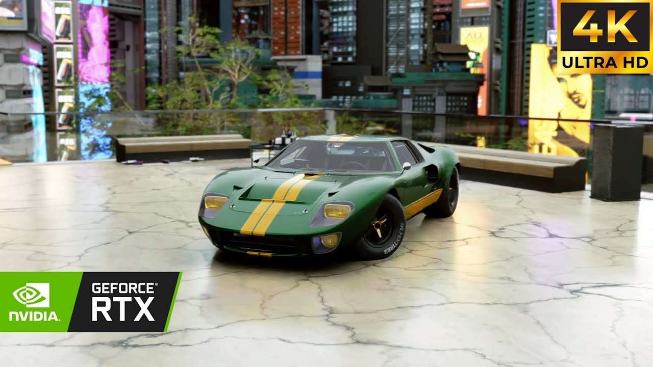[4K] 60FPS | Cyberpunk 2077: Ford GT40 | ULTRA Photorelaistic MOD | RTX 4070 - Cyberpunk 2077 videos