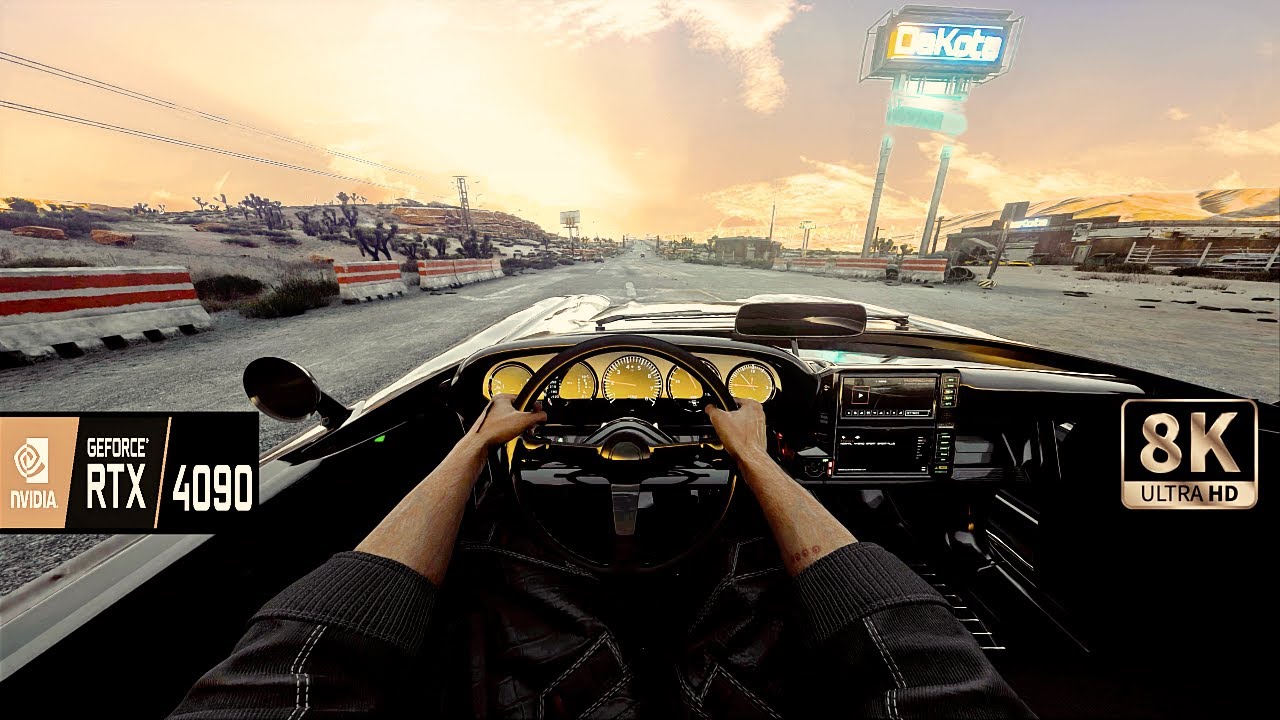 Cyberpunk 2077 - Hyper - Realistic Graphics Mods on RTX4090! - 8K ...