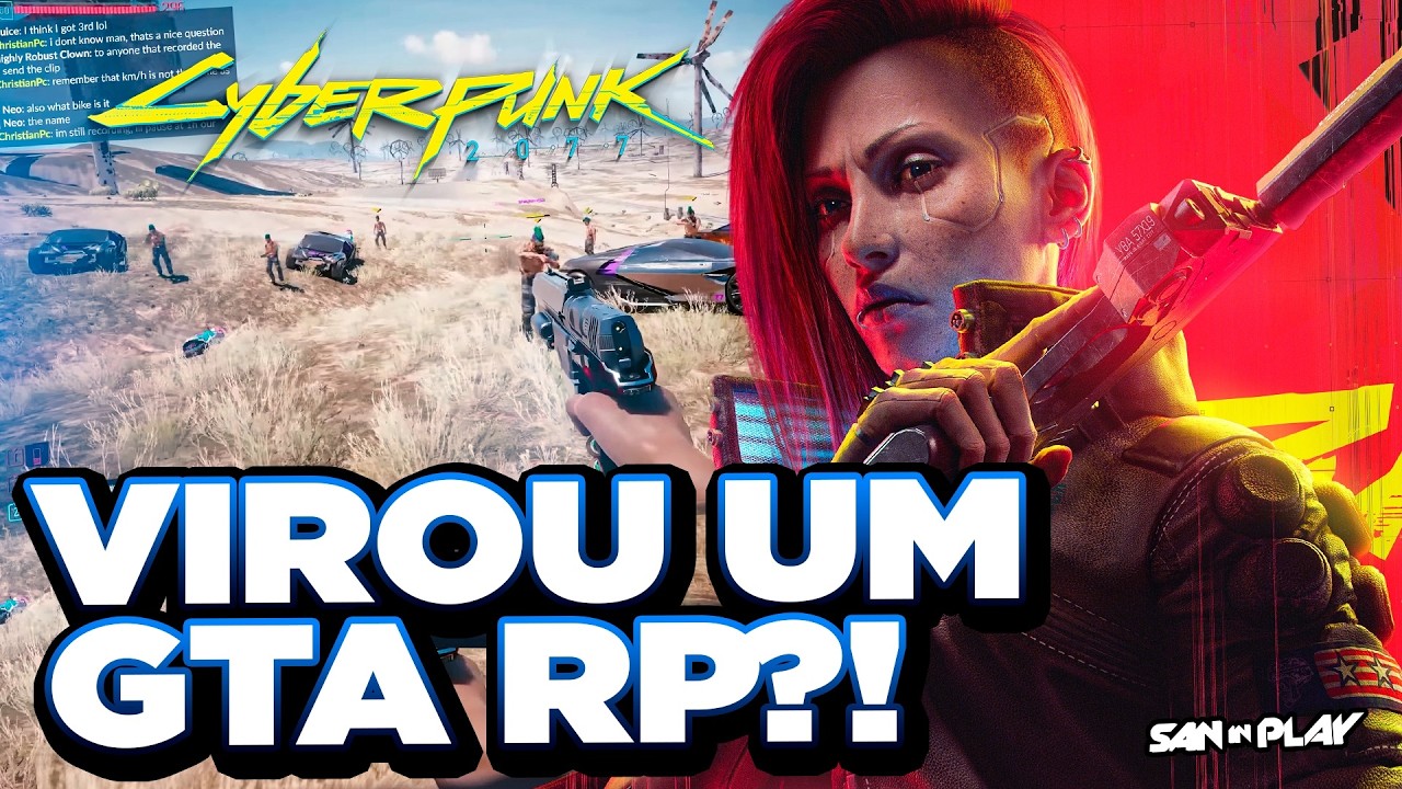 Esse MOD transformou o CYBERPUNK 2077 no GTA RP - Modo Roleplay e Muito ...