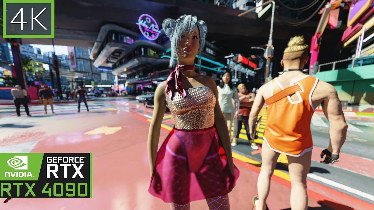 4K Cyberpunk 2077 RTX 4090 Hyper Realistic MOD I Japantown Walk I Ultra Path Tracing - Cyberpunk ...