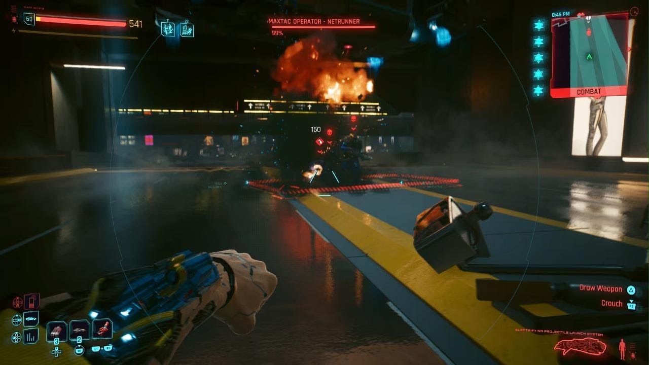 Cyberpunk 2077 - Engineer build combat 50 (Very Hard): MaxTac ...