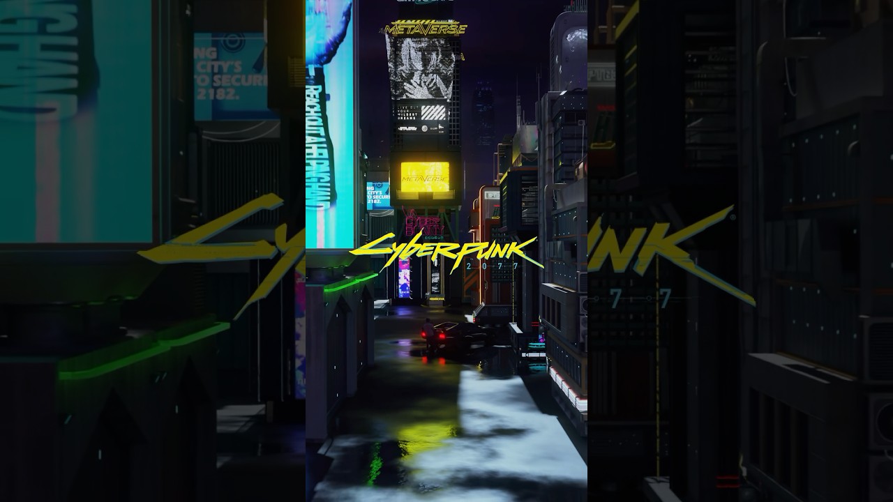 Cyberpunk 2077 Intro Scene in Blender #cyberpunk2077 #cyberpunk # ...