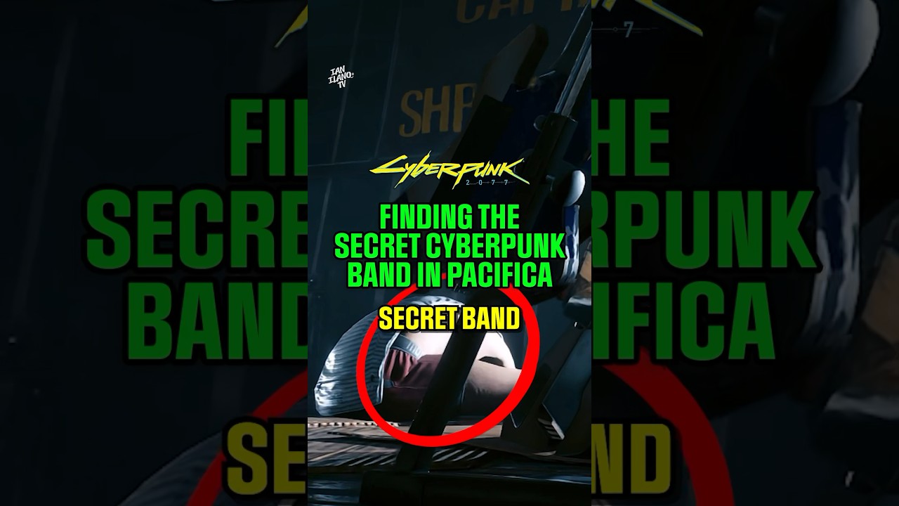 Finding Pacifica's Secret Band and Loot Location (Cyberpunk 2077) # ...