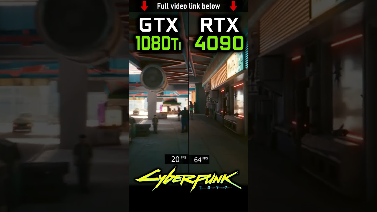 GTX 1080 Ti vs RTX 4090 in Cyberpunk 2077 | 4K - Cyberpunk 2077 videos
