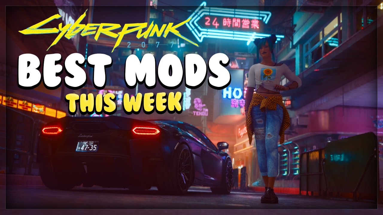 BEST Cyberpunk 2077 Mods of The Week #2 - Cyberpunk 2077 videos