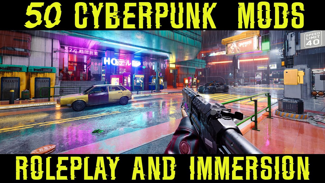 Best Roleplay and Immersion Mods for Cyberpunk 2077 - Cyberpunk 2077 videos