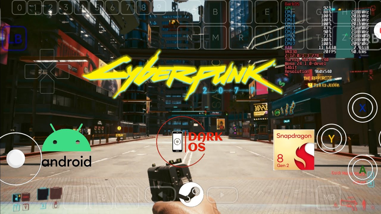 CYBERPUNK 2077 ANDROID OFFLINE / GAMEPLAY 2 | DARKOS - Cyberpunk 2077 ...