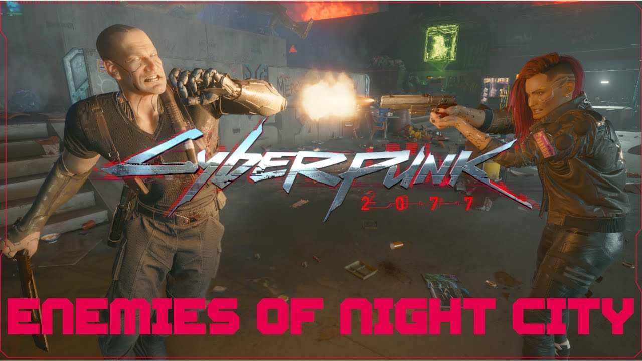 Cyberpunk 2077 - Biblically Accurate V vs Lore Accurate Kurt Hansen - Cyberpunk 2077 videos