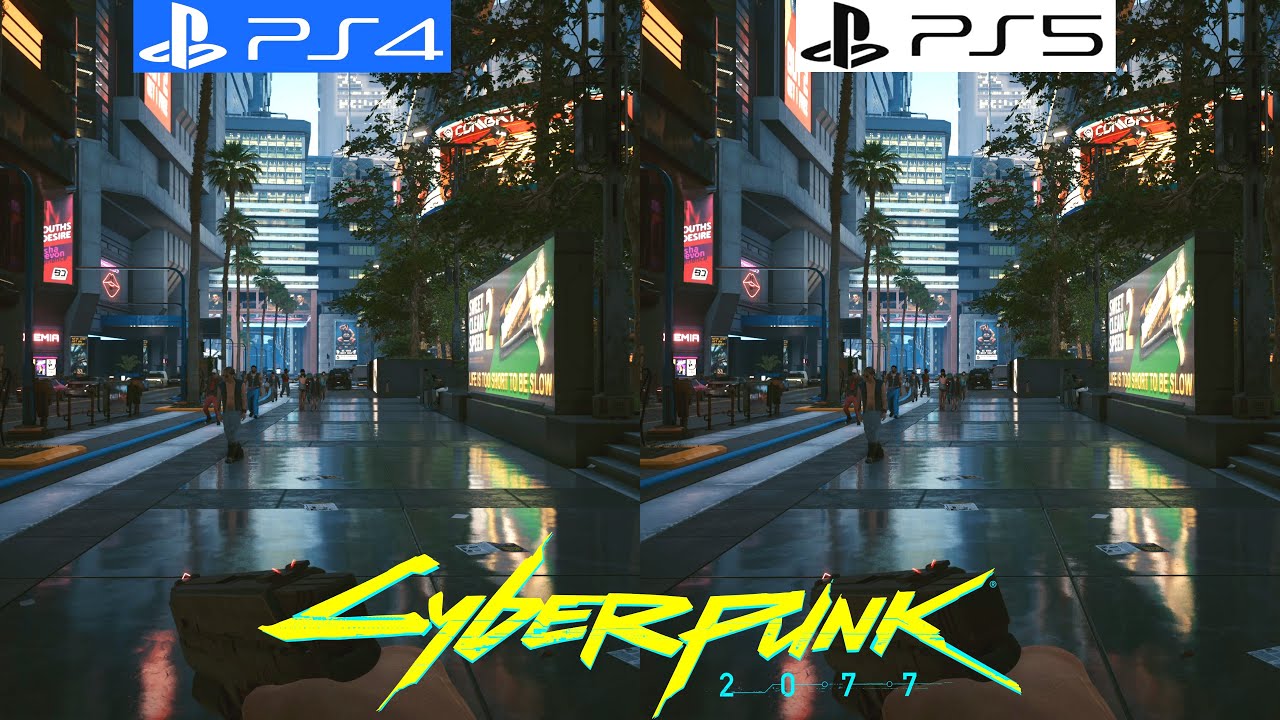 Cyberpunk 2077 PS4 vs PS5 - Patch 2.12 - Graphics Comparison - Framerate - 4K - Loading Times ...