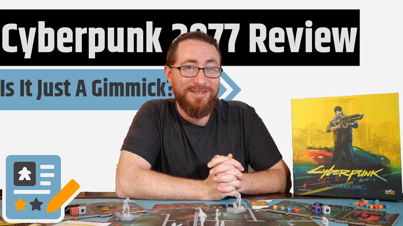 Cyberpunk 2077 - The Board Game Review - Go On Board Takes On The Night ...