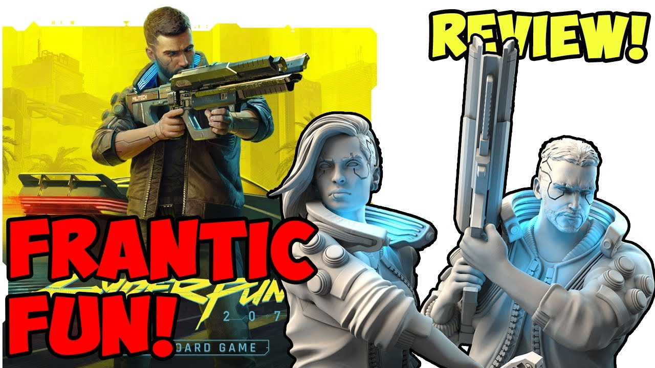 Cyberpunk 2077: The Board Game Review! - Cyberpunk 2077 videos