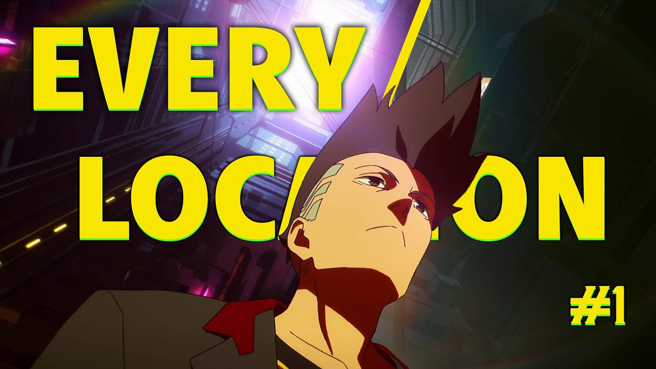 Every Location Of Cyberpunk Edgerunners In Cyberpunk 2077 1 Episode