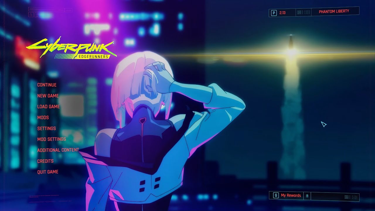 Edgerunners Animated Theme for Cyberpunk 2077 (Main Menu, Splash Screen ...