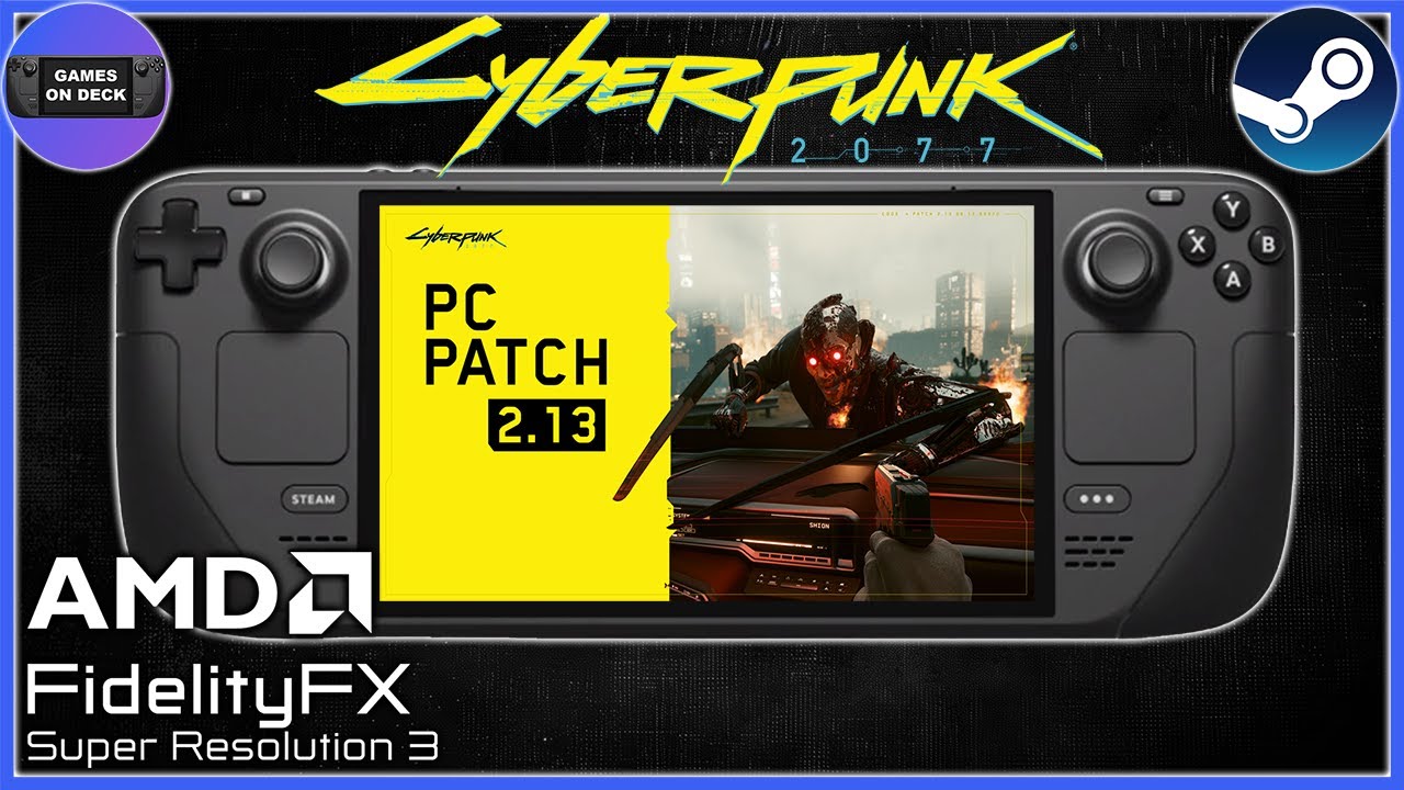 Steam Deck - Cyberpunk 2077 FSR3 & Frame Gen Update Tested - Cyberpunk ...