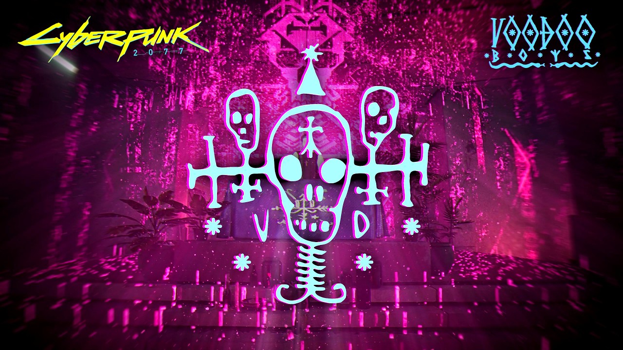 CYBERPUNK 2077 Voodoo Boys Requiem | 4 Hours Atmospheric Ambient ...