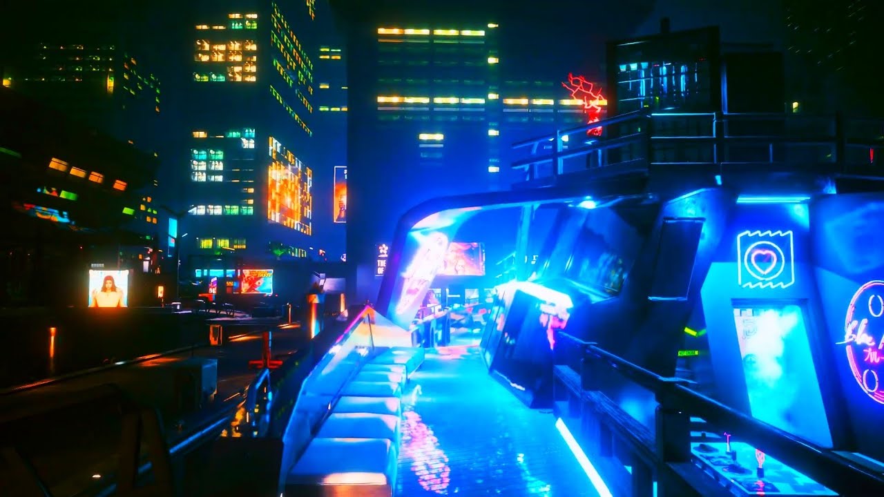 Night City Luxury Yacht Tour / Cyberpunk 2077 - Cyberpunk 2077 videos