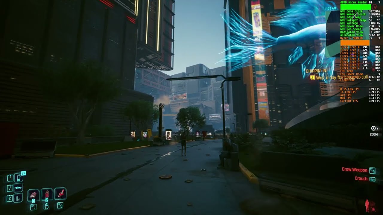 9800X3D CPU Benchmark | Cyberpunk 2077 Path Tracing | 1080P + DLSS ...