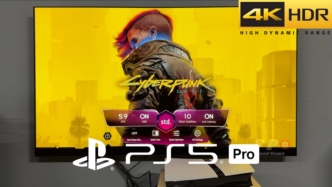 Cyberpunk 2077 PS5 Pro Gameplay With LG Oled TV 4K (Ray Tracing - HDR10 PQ) - Cyberpunk 2077 videos