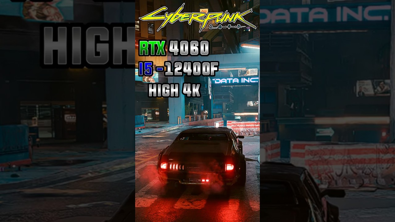 Cyberpunk 2077 | RTX 4060 + 15 12400F | 4K UHD #Cyberpunk2077 #RTX4060 ...