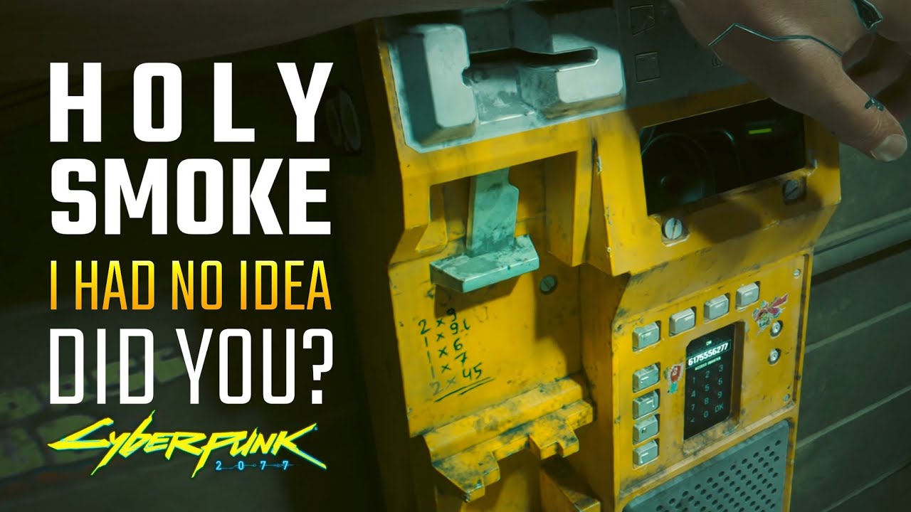 Cyberpunk 2077: Real Meaning of the Phone List. - Cyberpunk 2077 videos