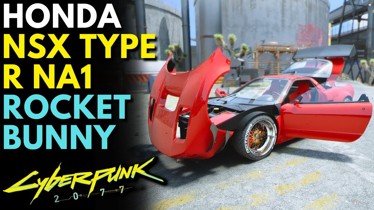 Honda NSX Type R NA1 Rocket Bunny | Cyberpunk 2077 MODS - Cyberpunk ...