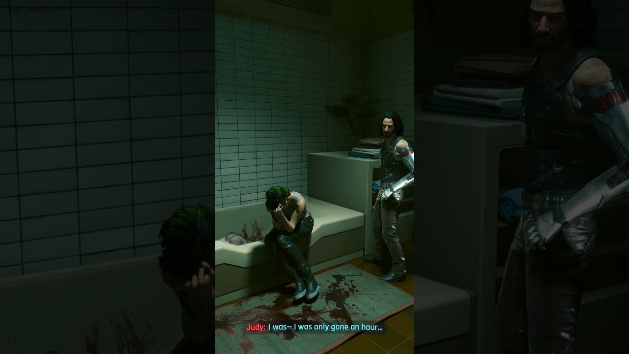 Most Shocking Moment In Cyberpunk 2077 #cyberpunk2077 #cyberpunk #sad # ...