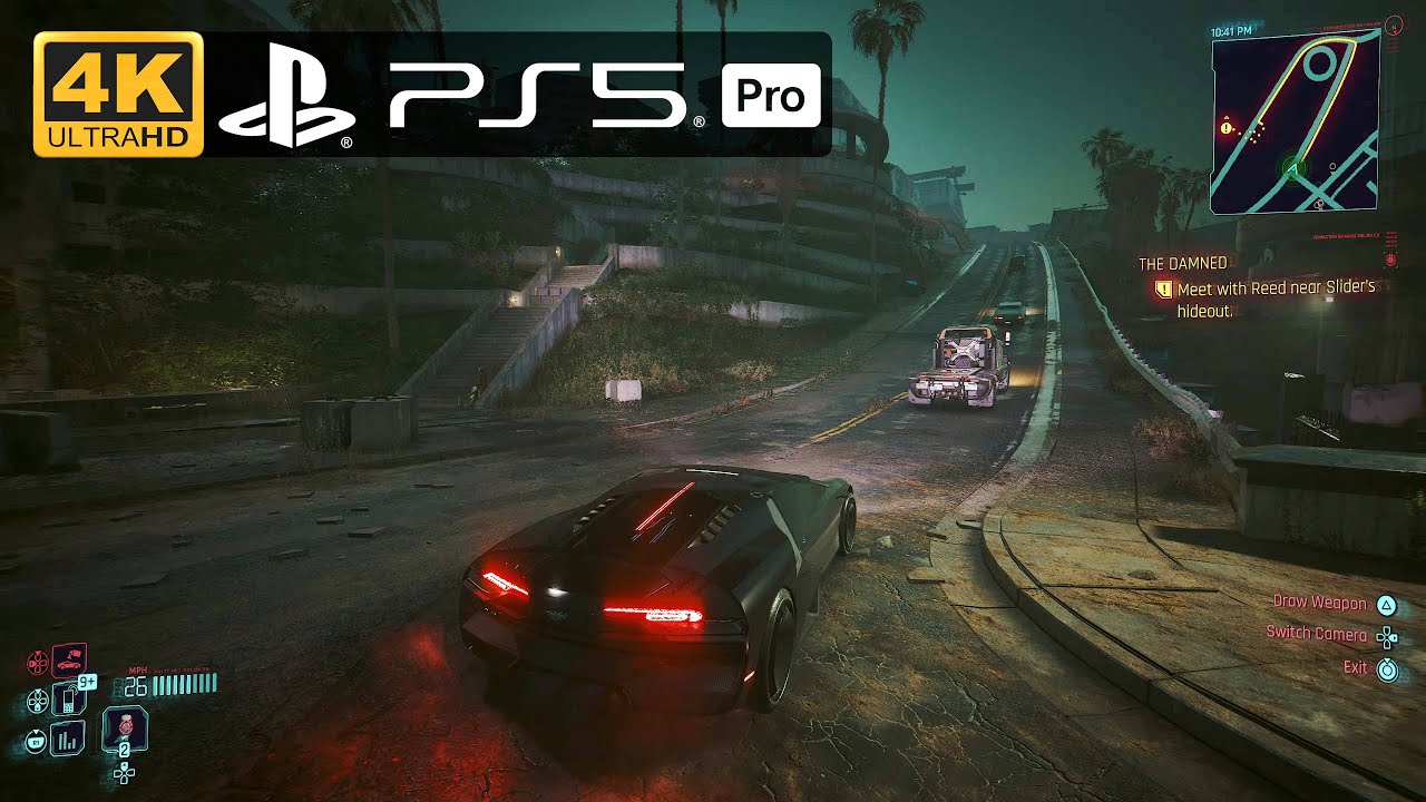 (PS5 Pro) Cyberpunk 2077 Gameplay 4K Performance Mode (Game Boost ...
