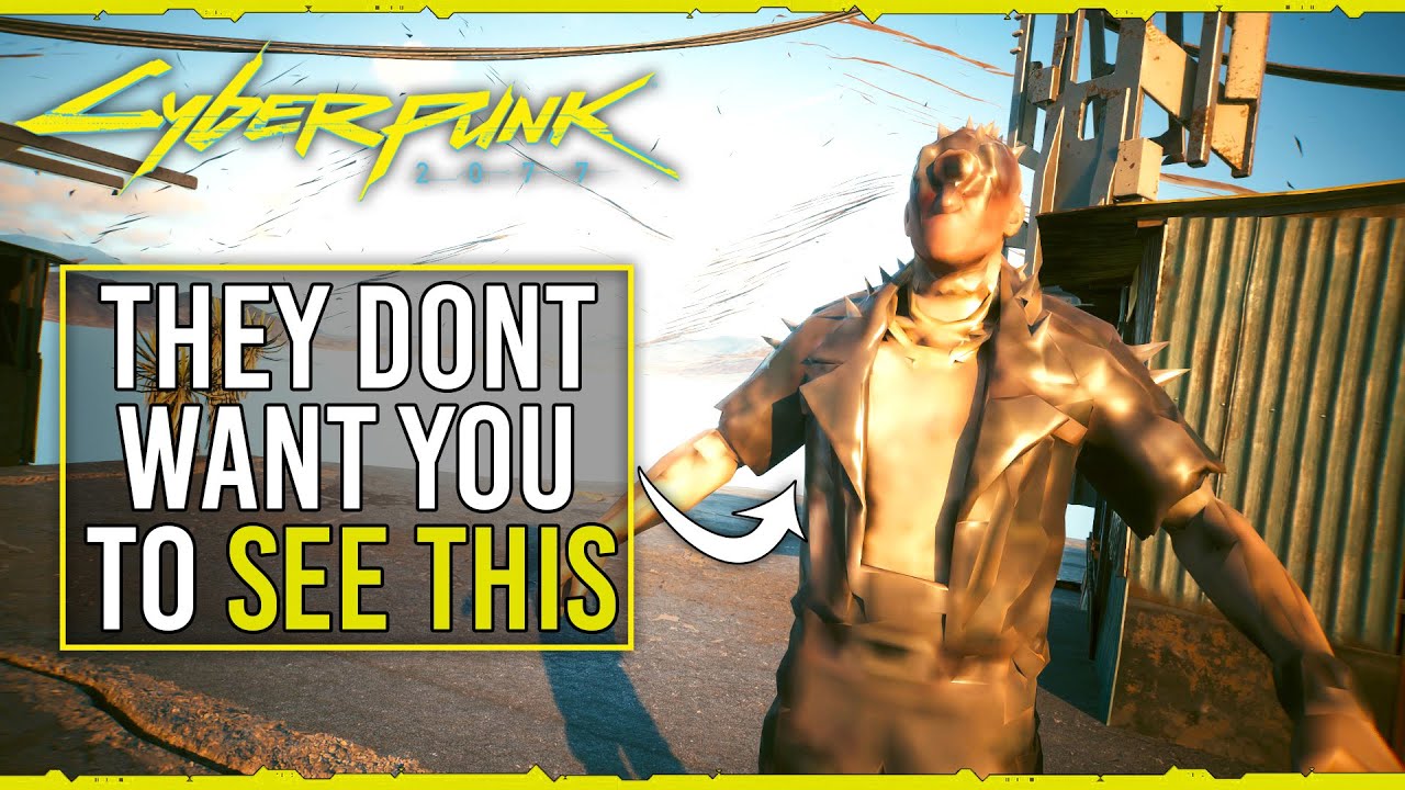 Things you should NEVER have seen in Cyberpunk 2077 - Cyberpunk 2077 videos