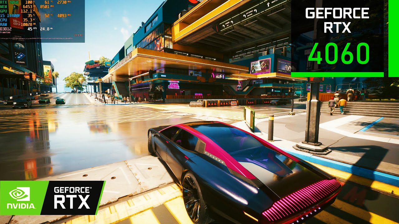 Cyberpunk 2077 | 2.2 | RTX 4060 8GB ( 1080p 1440p 4K Maximum Settings ...