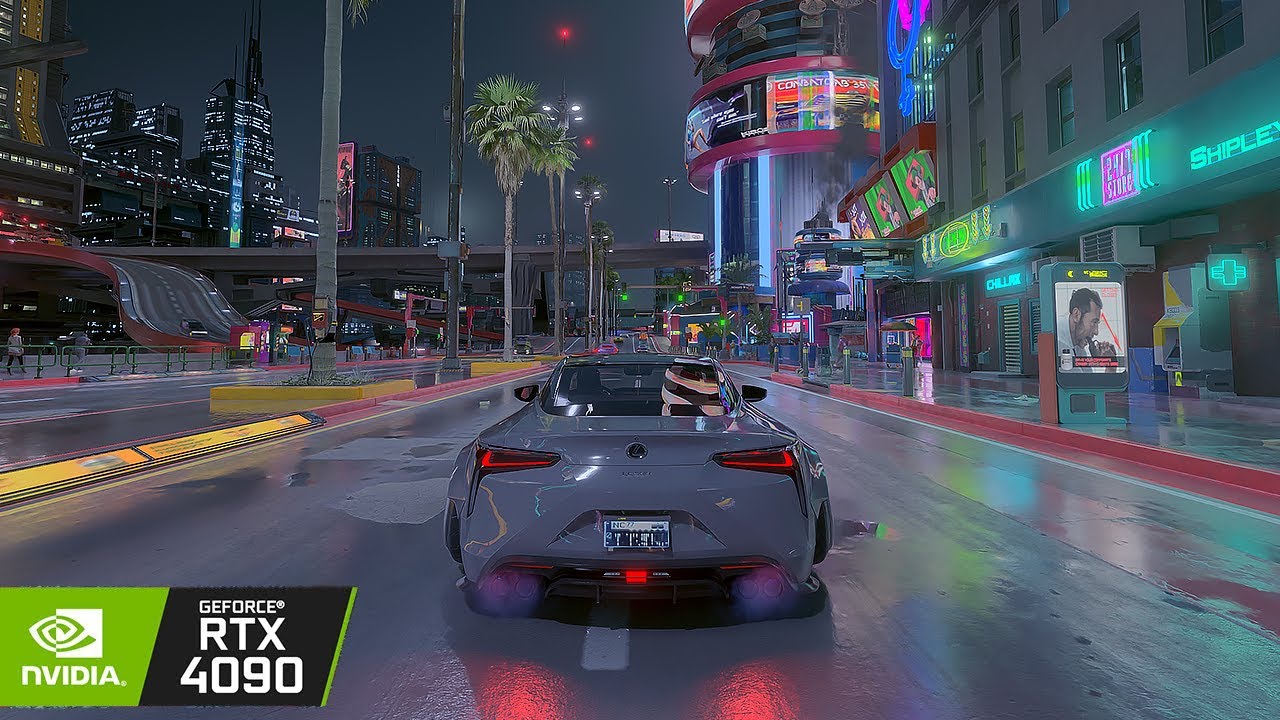 Cyberpunk 2077 Max Settings Path Tracing on Truepunk Graphics Gameplay ...
