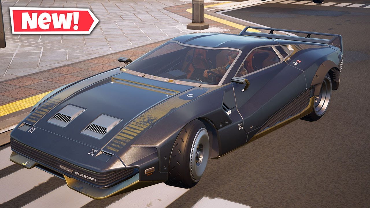 NEW QUADRA TURBO-R Gameplay In Fortnite! (CYBERPUNK 2077) - Cyberpunk ...