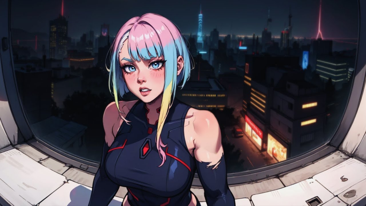 Rain in Night City - Cyberpunk 2077 (Synthwave Music) - Cyberpunk 2077 videos