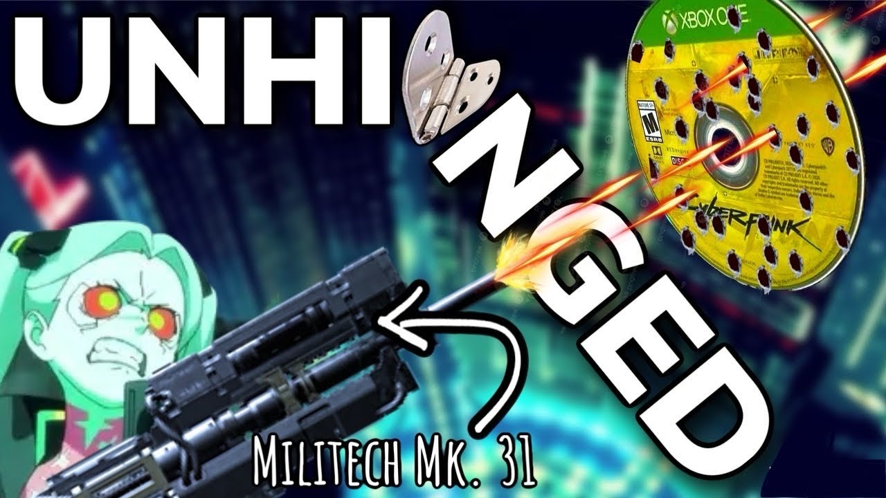 Can You Beat Cyberpunk 2077 with only HMGs? - Cyberpunk 2077 videos