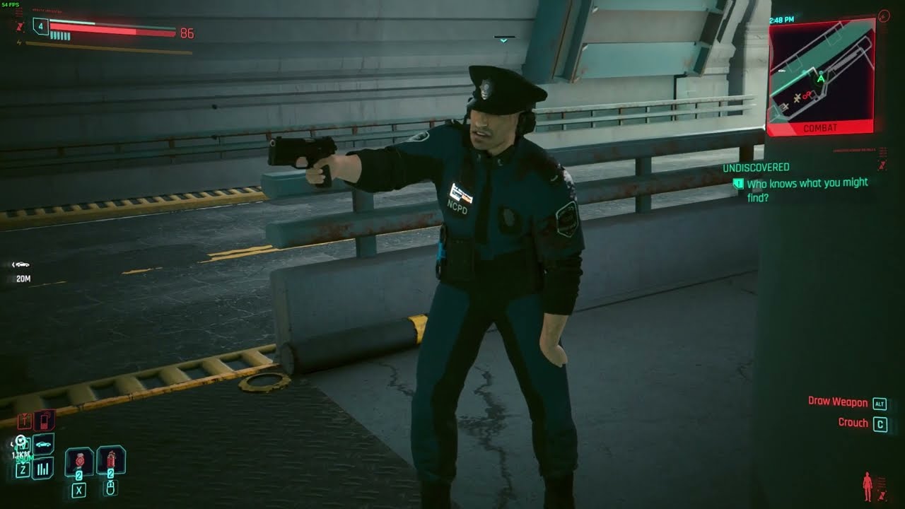 Cyberpunk 2077 - Injured animation - Cyberpunk 2077 videos