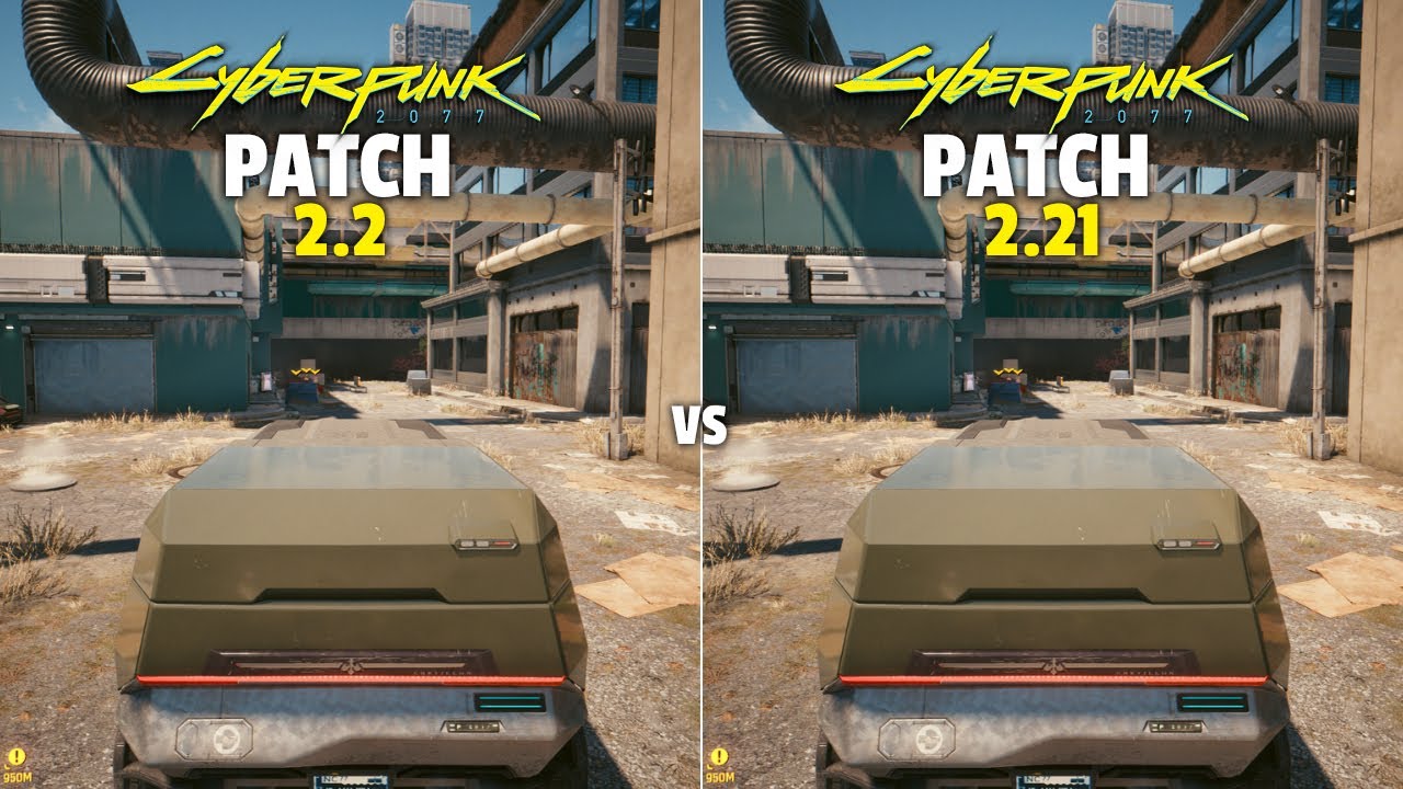 Cyberpunk 2077 - Patch 2.2 vs Patch 2.21 - New Patch Test on (GTX 1650 ...
