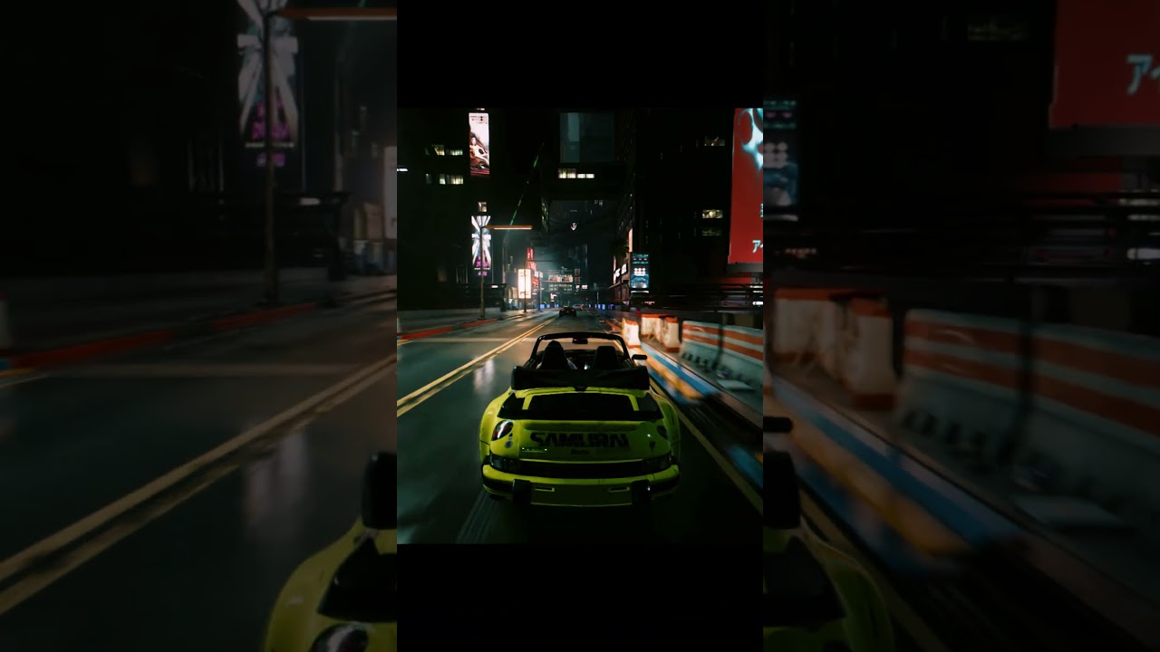 Cyberpunk 2077 - Porsche 911 Turbo! 4K - Cyberpunk 2077 videos