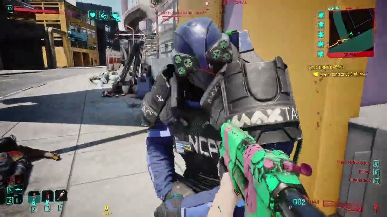 Destroying Maxtac with this BROKEN Rebecca Build - Cyberpunk 2077 ...