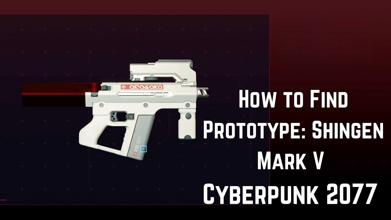 How to find Prototype Shingen Mark V In Cyberpunk 2077 - Cyberpunk 2077 ...