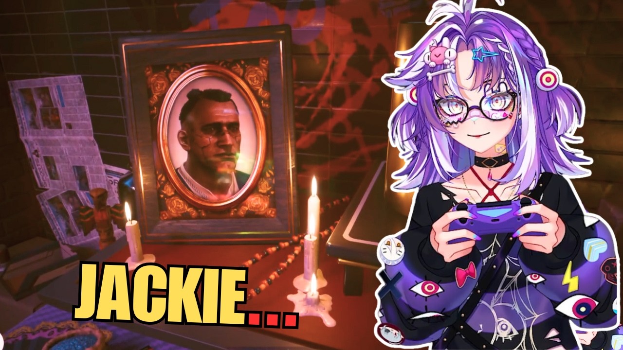 Michi Mochievee Gets Emotional at Jackie's Funeral in Cyberpunk 2077 ...